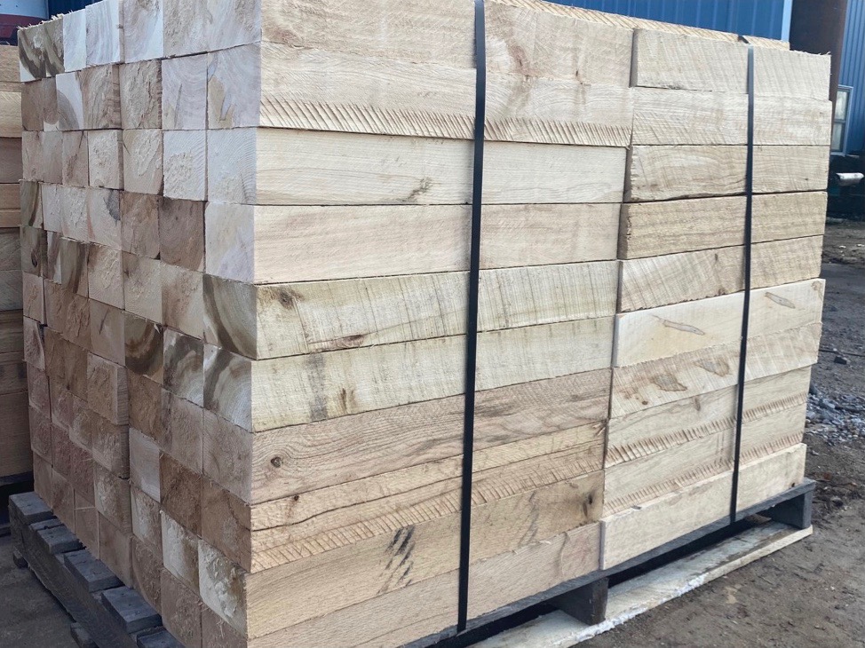 Pipeline Skids - Simonton Hardwood Lumber