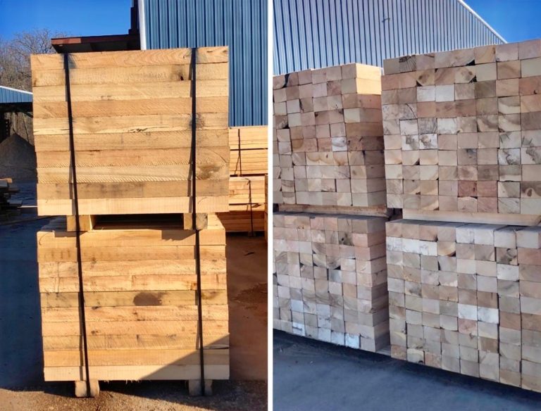 Pipeline Skids - Simonton Hardwood Lumber
